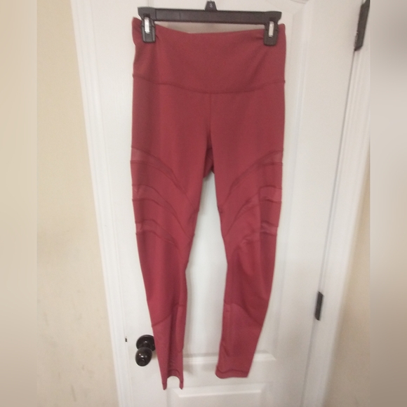 Yogalicious | Pants & Jumpsuits | Yogalicious Cranberry Red Leggings ...